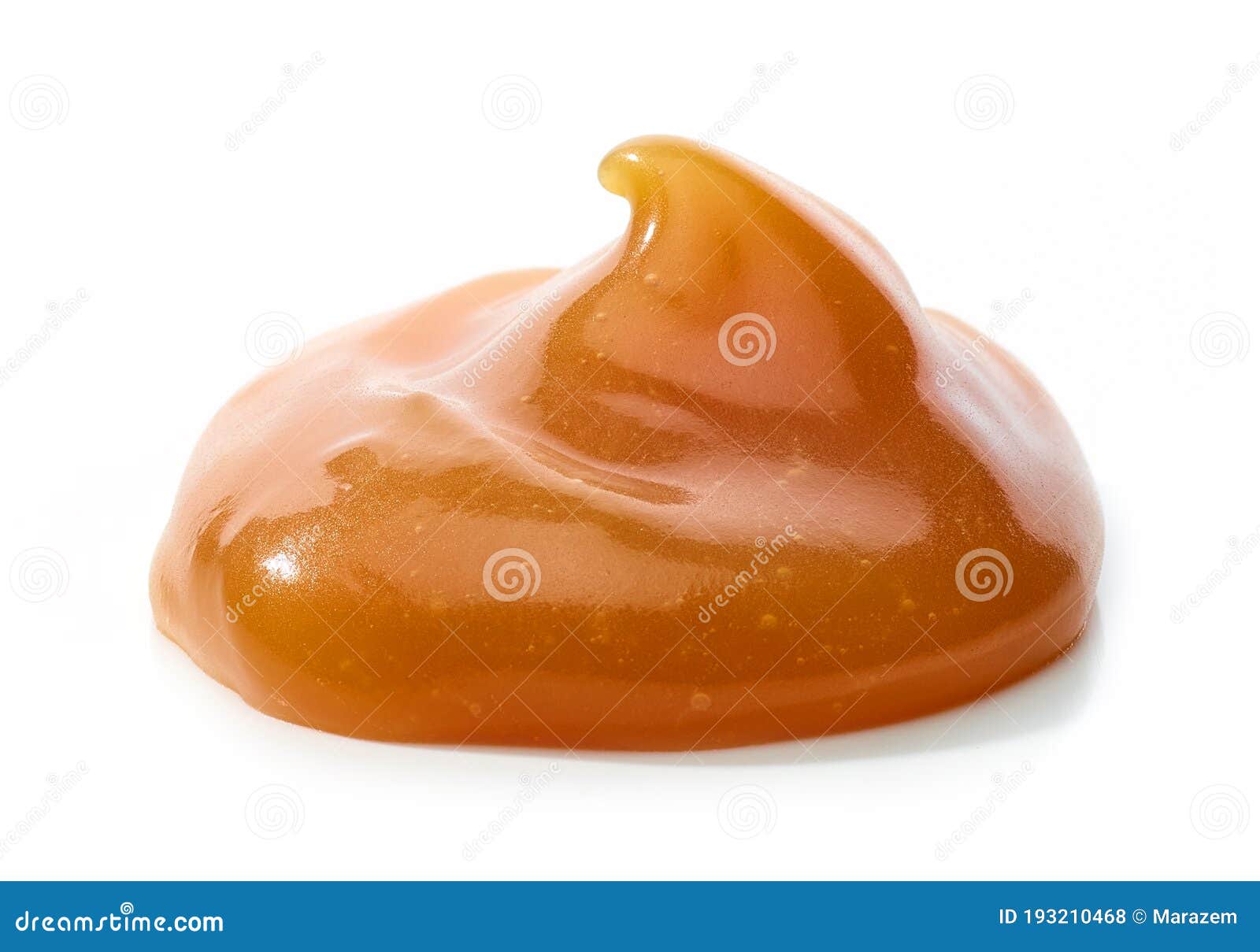 Melted caramel drop stock photo. Image of food, cooking - 193210468