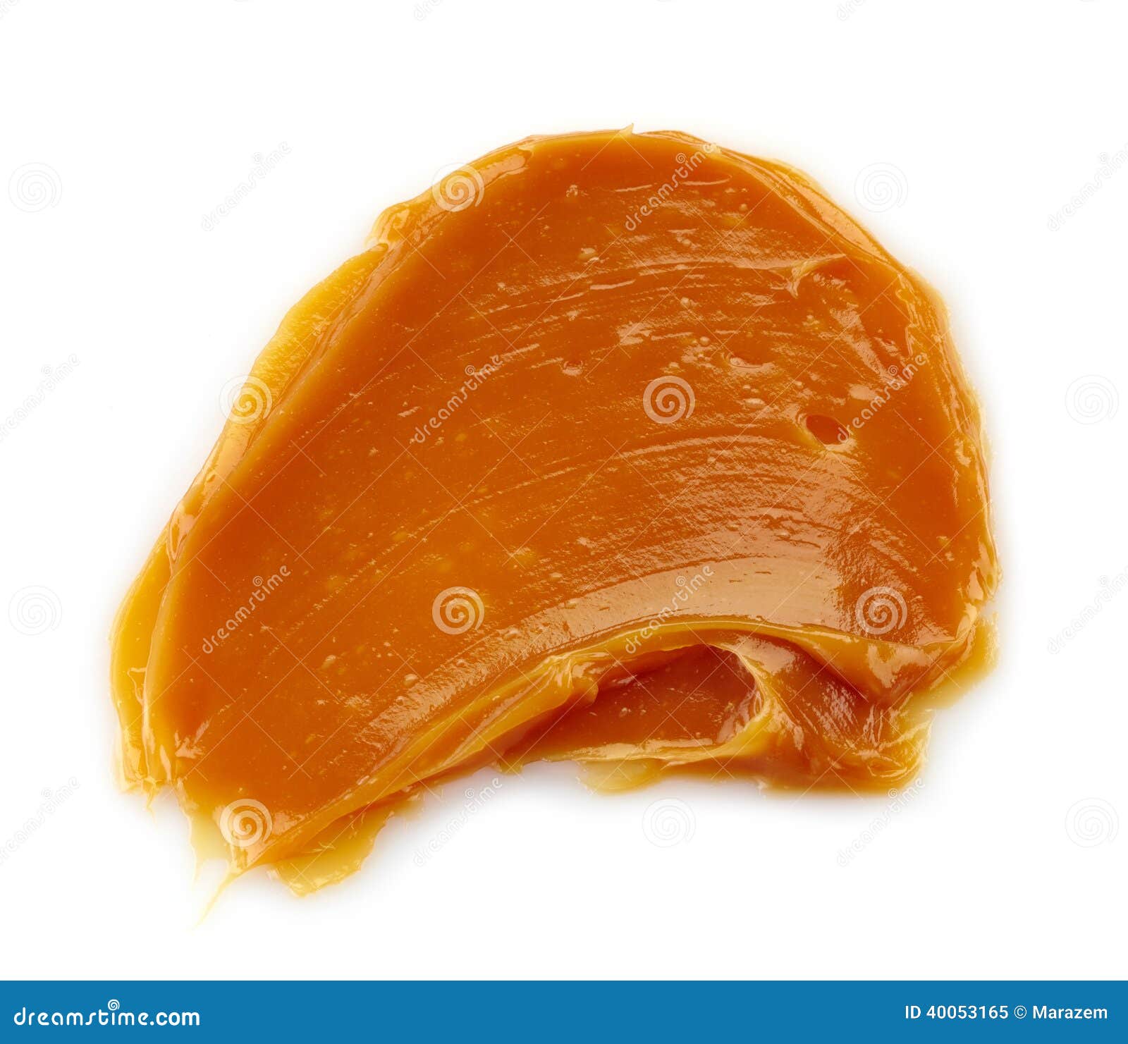 Melted caramel stock image. Image of decorate, natural - 40053165