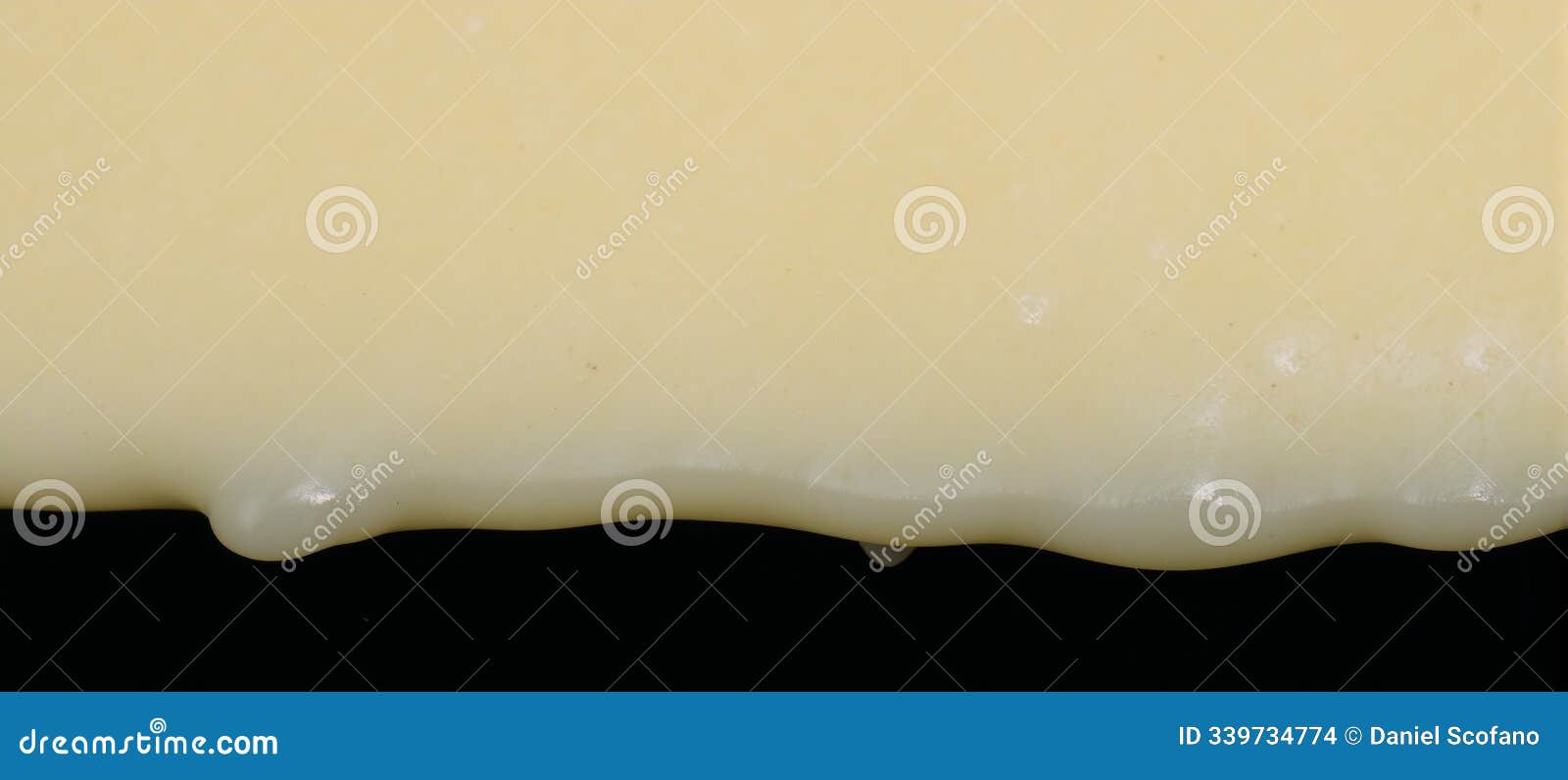Melted Cheese Border Theme for Graphic Design Concept Stock ...