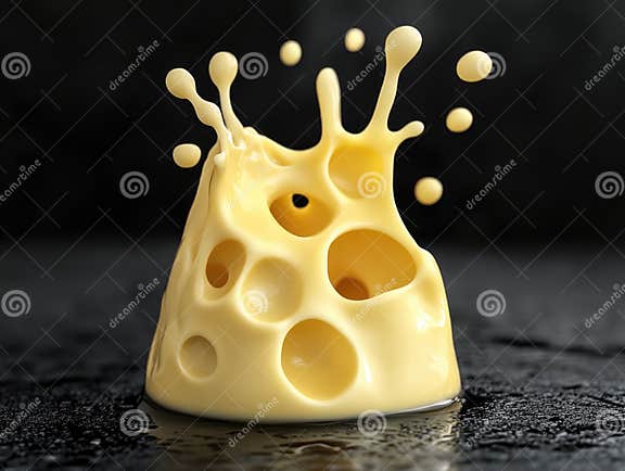 Melted Cheese Explosion stock image. Image of texture - 360925655