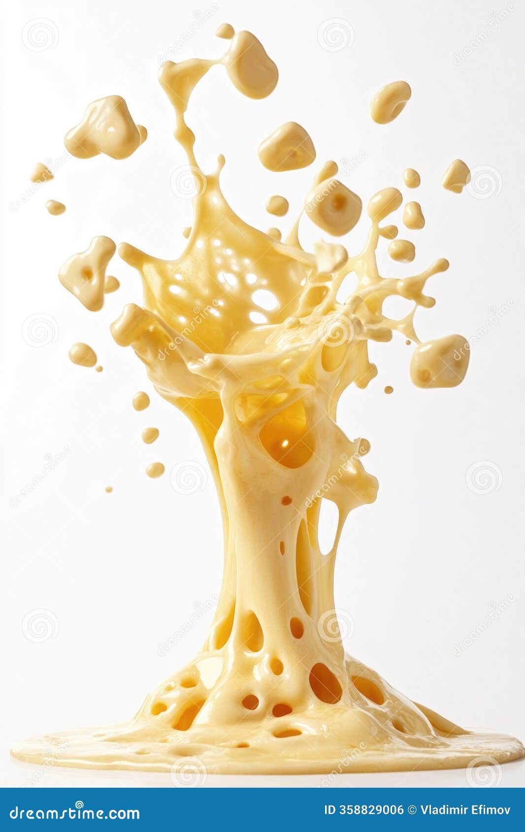 Melted Cheese Explosion stock photo. Image of dripping - 358829006