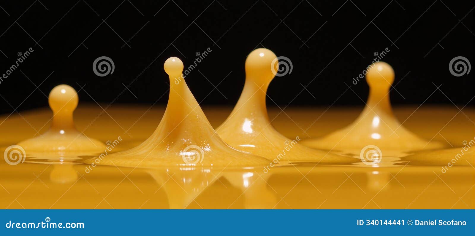 Cheese Splash With Holes On A Black Background, Generative AI ...