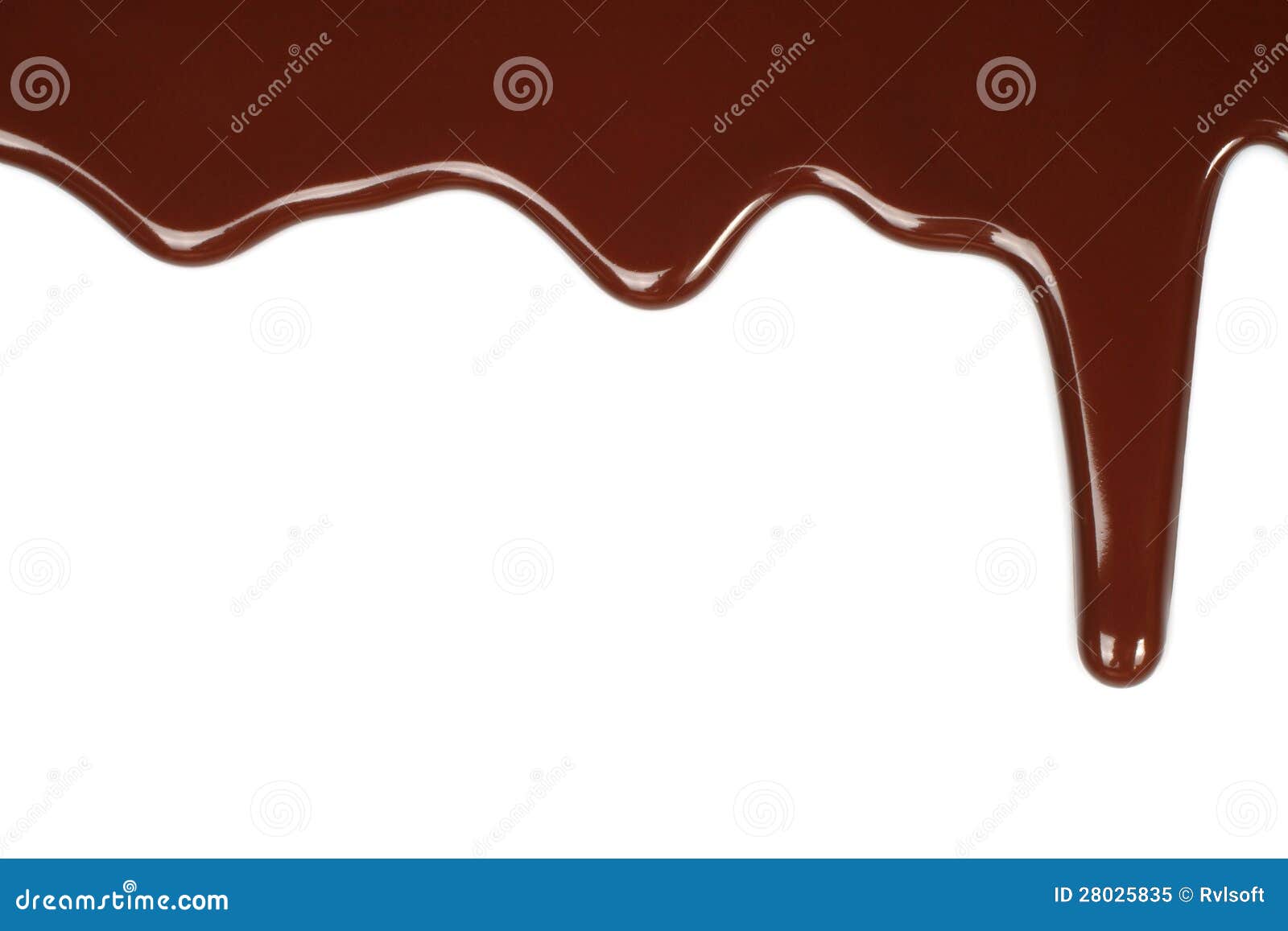Melted chocolate dripping stock image. Image of card - 28025835