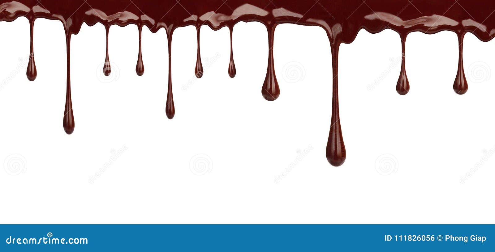 Melted chocolate dripping stock photo. Image of caffein - 111826056