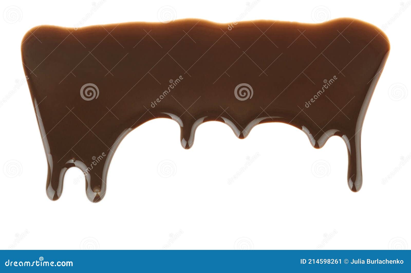 Melted Chocolate Dripping Pattern Stock Image - Image of melt, cacao ...