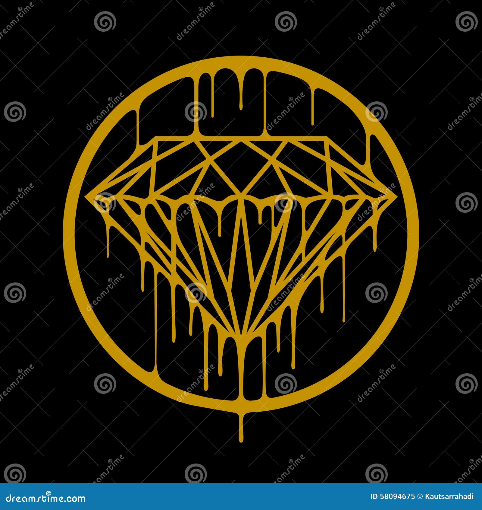 Melted Diamond Stock Illustrations – 5 Melted Diamond Stock ...