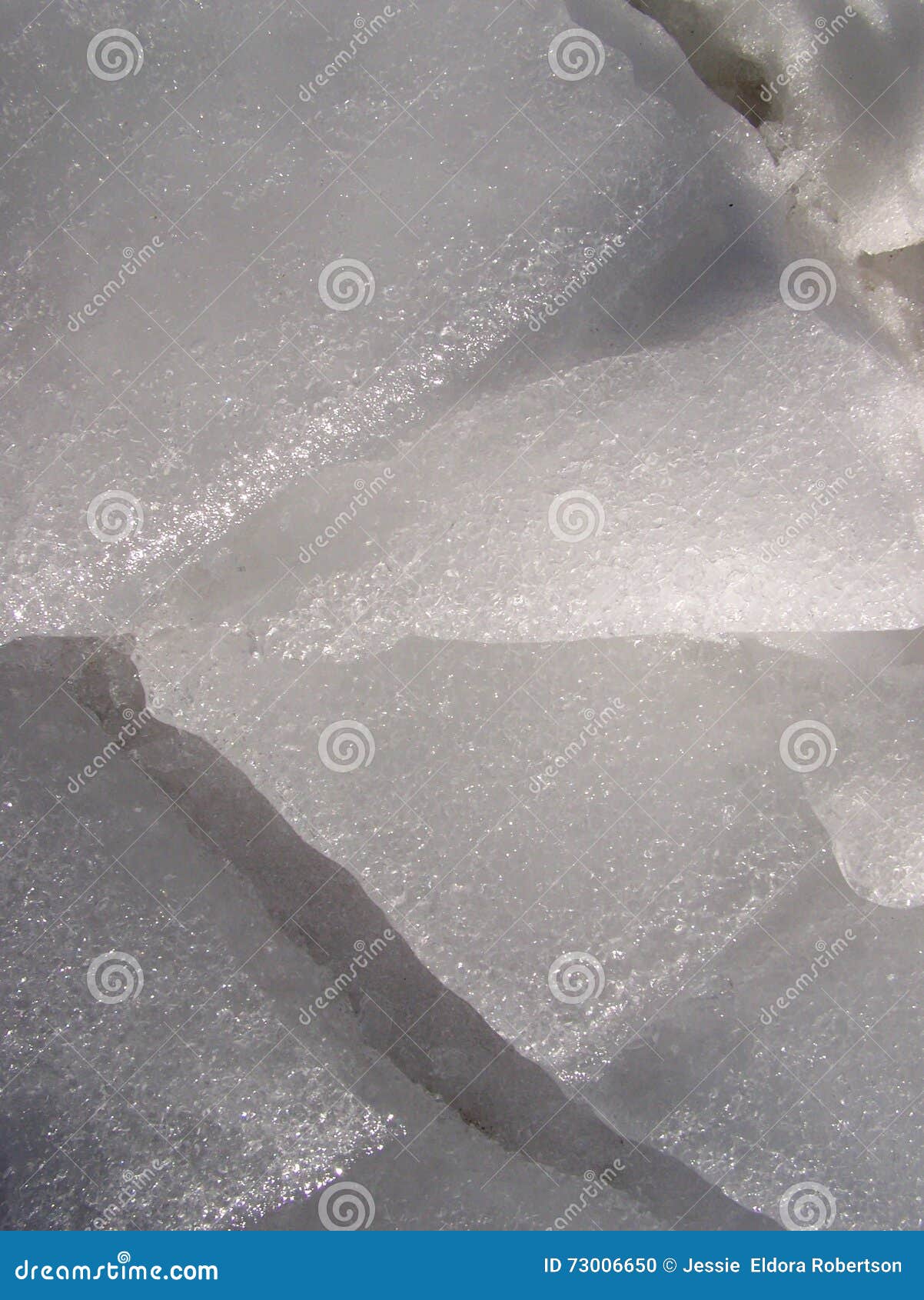 Melted snow designs stock photo. Image of northern, crystals - 73006650