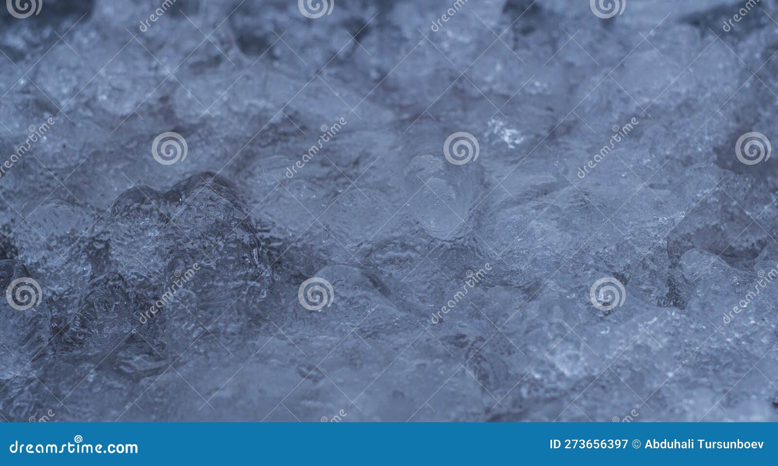 Melted snow freezes stock image. Image of freeze, drop - 273656397