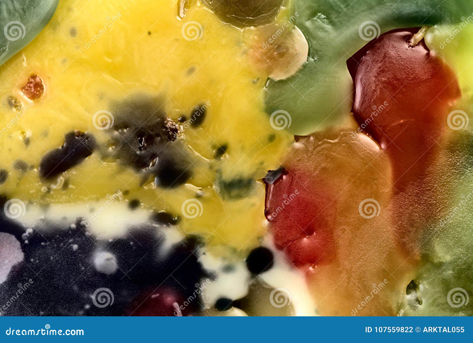 Melted Wax Forms Macro Close Up Stock Photo - Image of purity, vivid ...