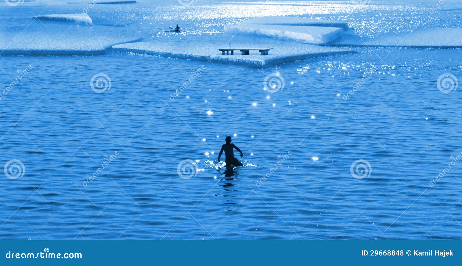 Melting bathing season stock photo. Image of scene, sheets - 29668848