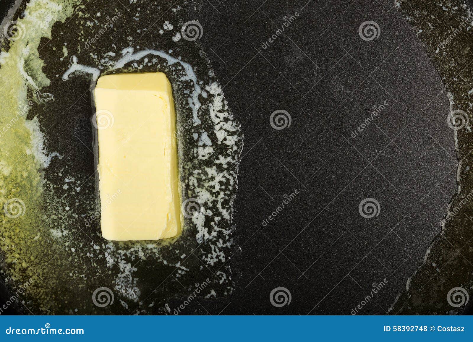 Melting butter stock photo. Image of culinary, cooking - 58392748