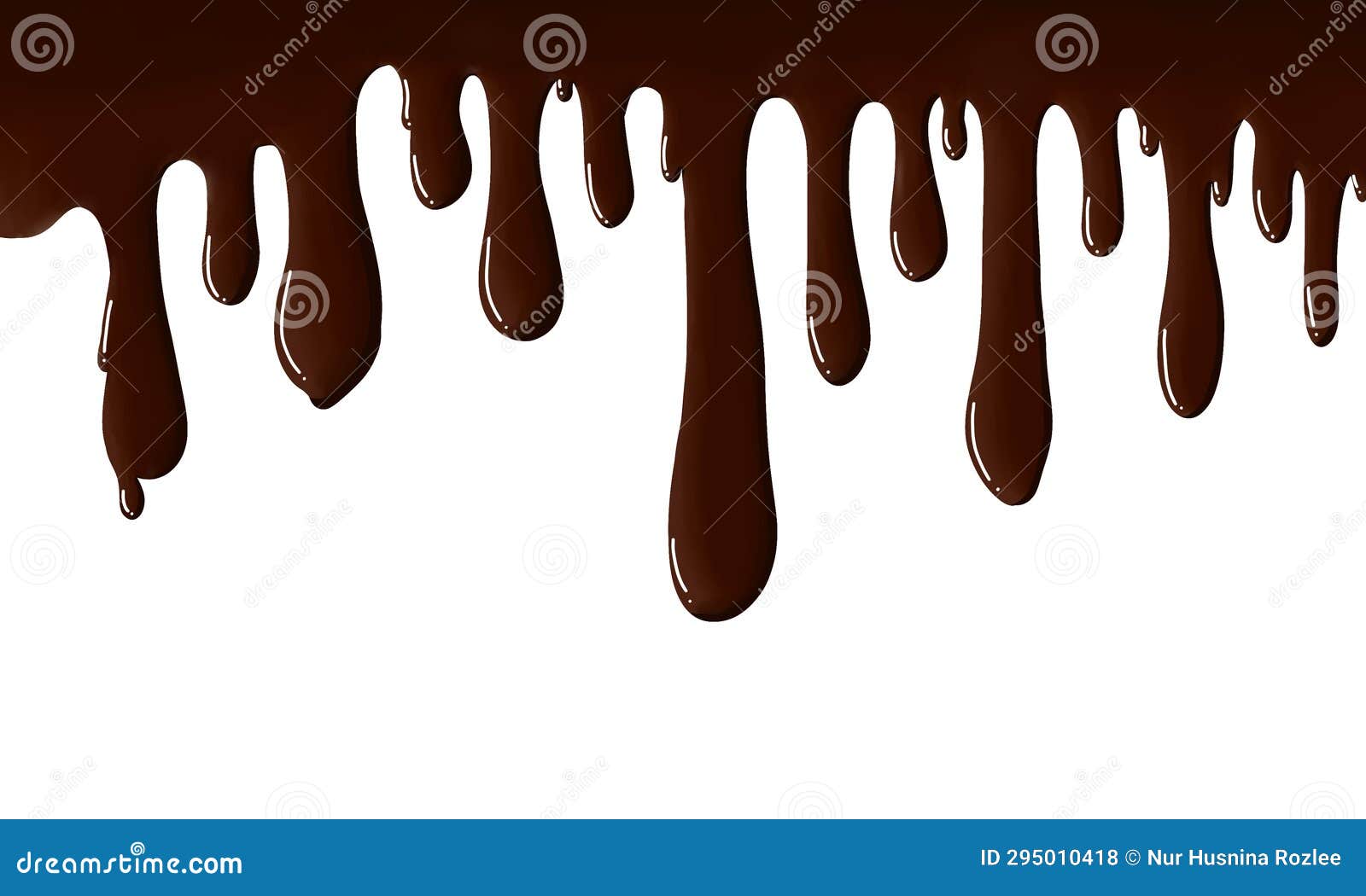 Melting Chocolate Art Vector, Graphic, Illustration Stock Illustration ...