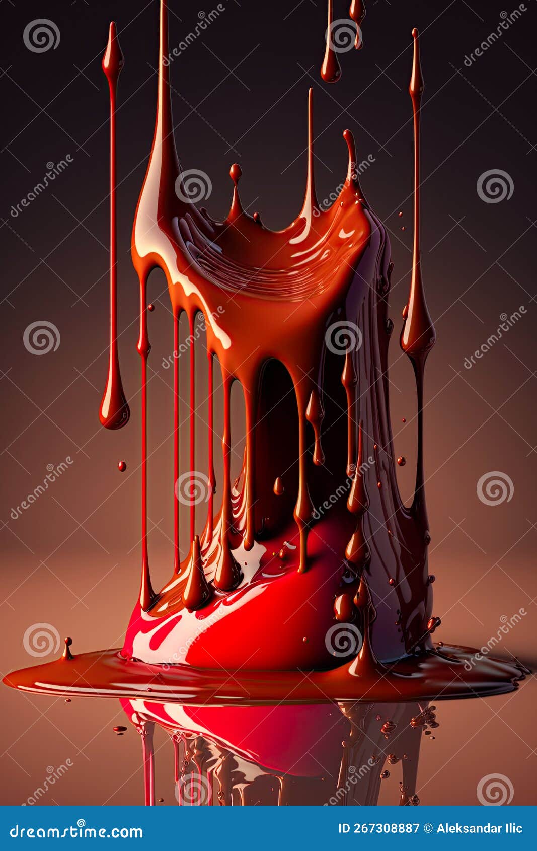 Set Of Dripping Oozing Slime Design Vector Illustration | CartoonDealer ...