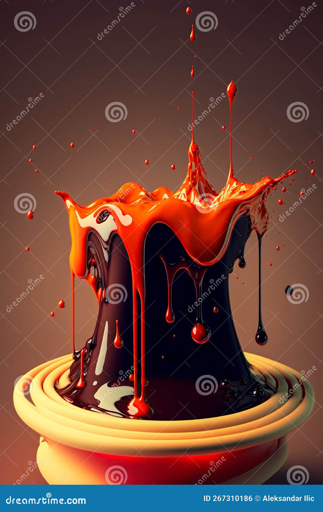 Set Of Dripping Oozing Slime Design Vector Illustration | CartoonDealer ...