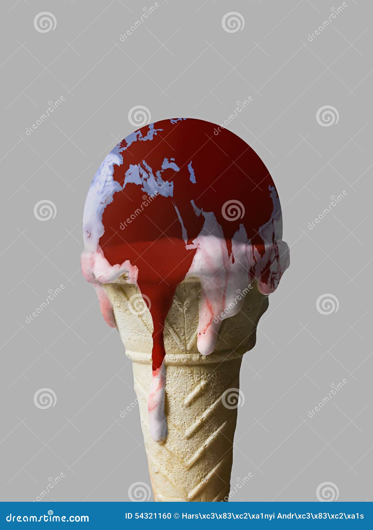 Melting earth stock photo. Image of geography, warming - 54321160