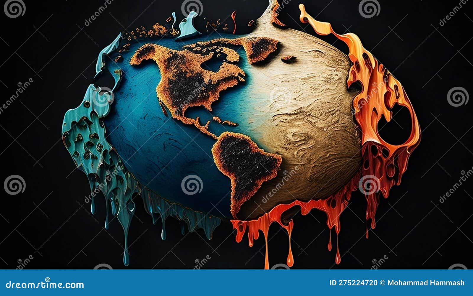 Melting Earth: a Visual Depiction of Climate Change and Global Warming ...