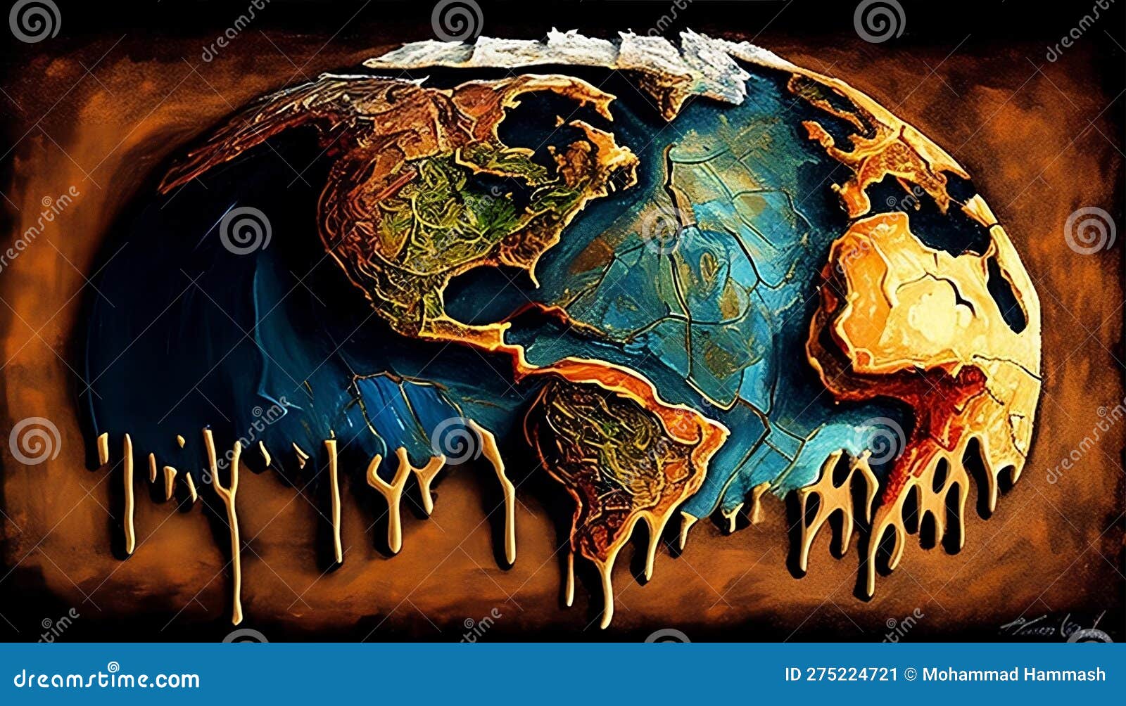 Melting Earth: a Visual Depiction of Climate Change and Global Warming ...