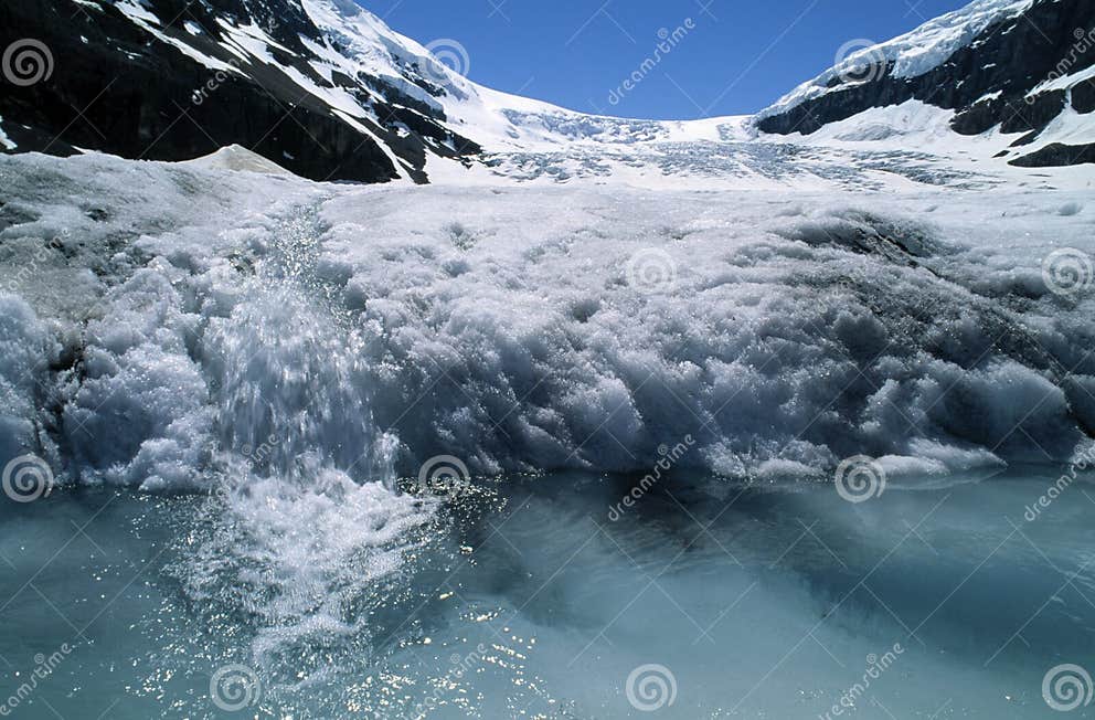 Melting Glacier stock photo. Image of melt, mountainous - 2126154