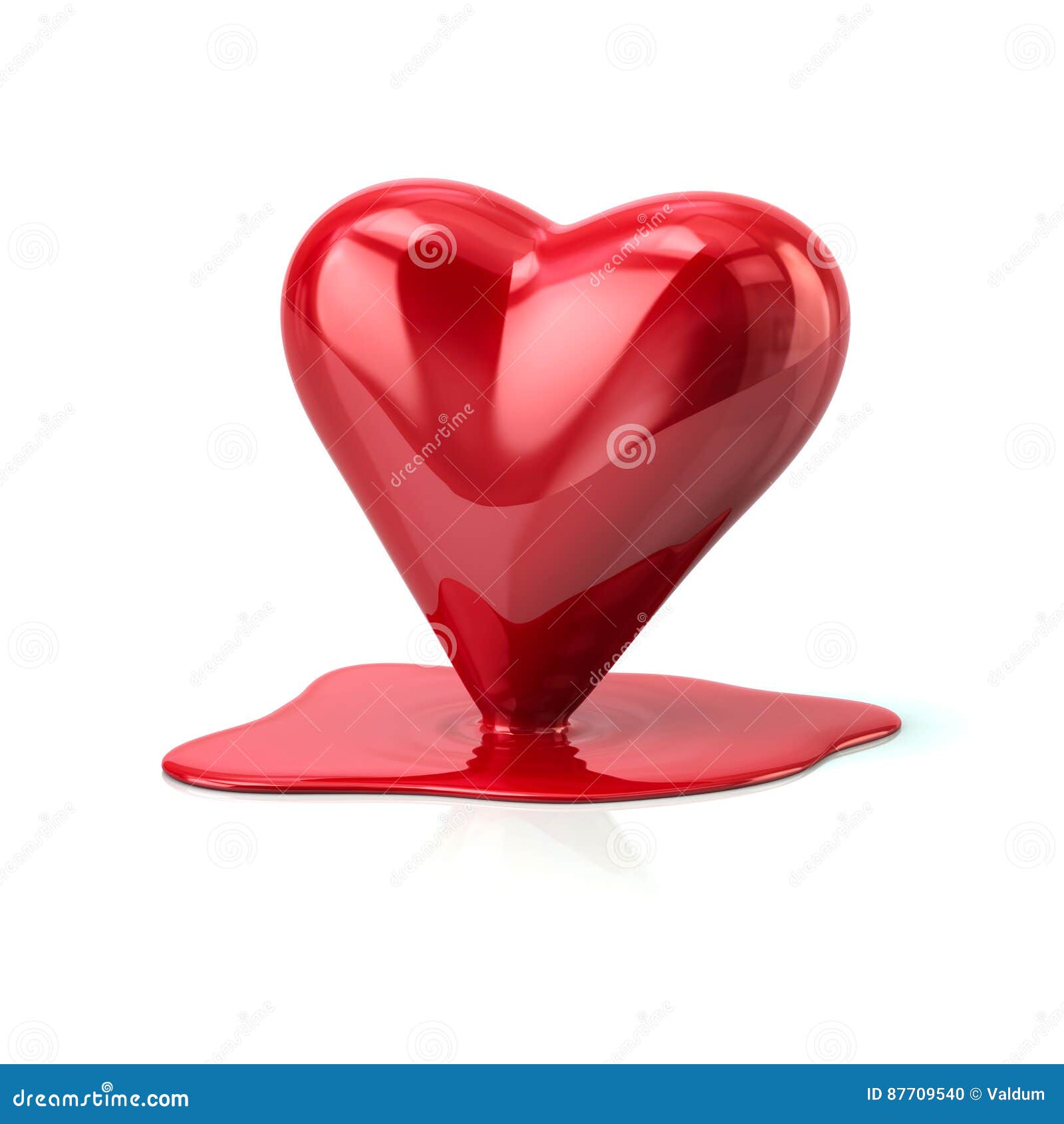 Melting Heart Royalty-Free Stock Image | CartoonDealer.com #1621618