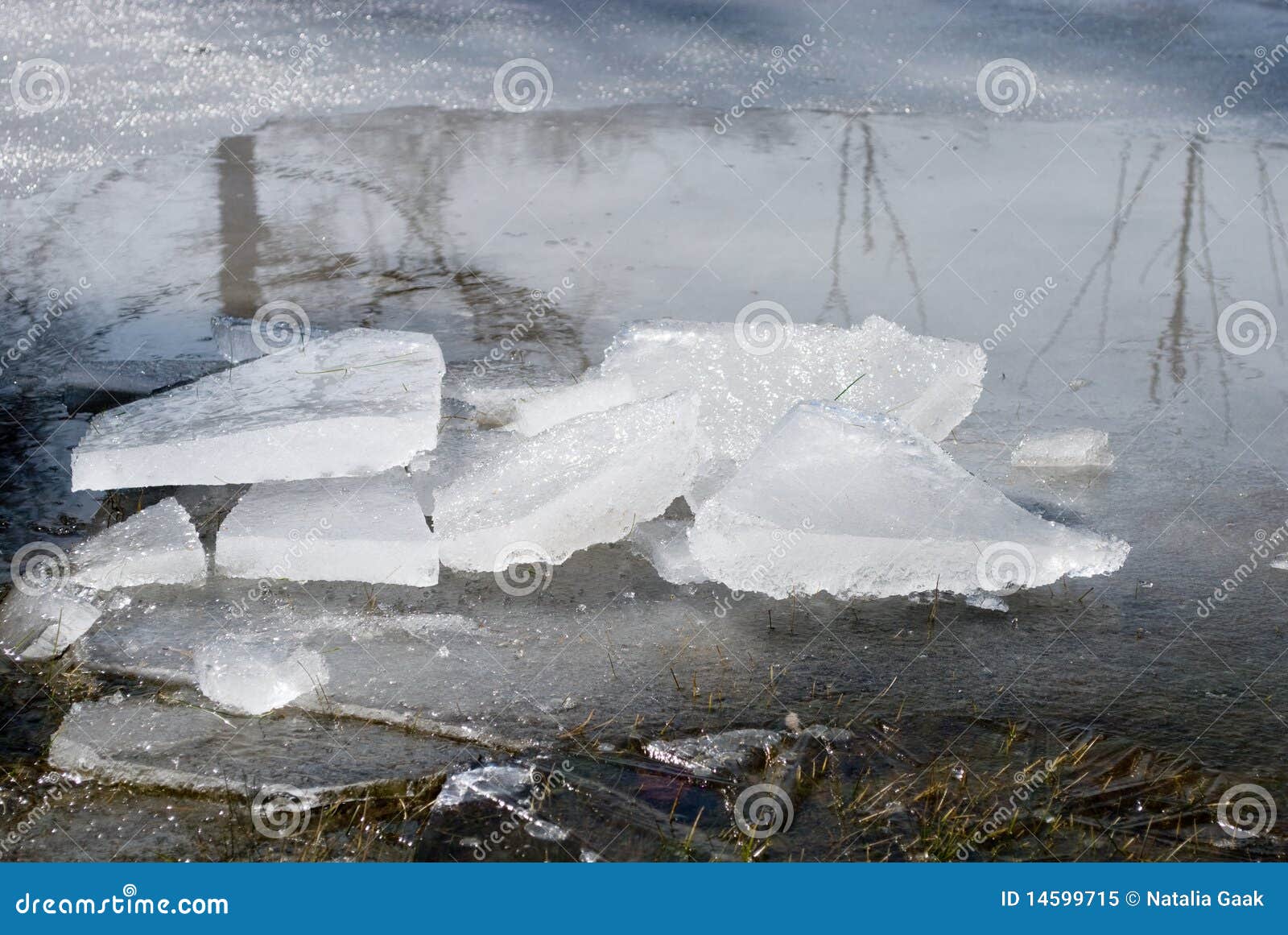 Melting ice stock image. Image of clear, nature, crystal - 14599715