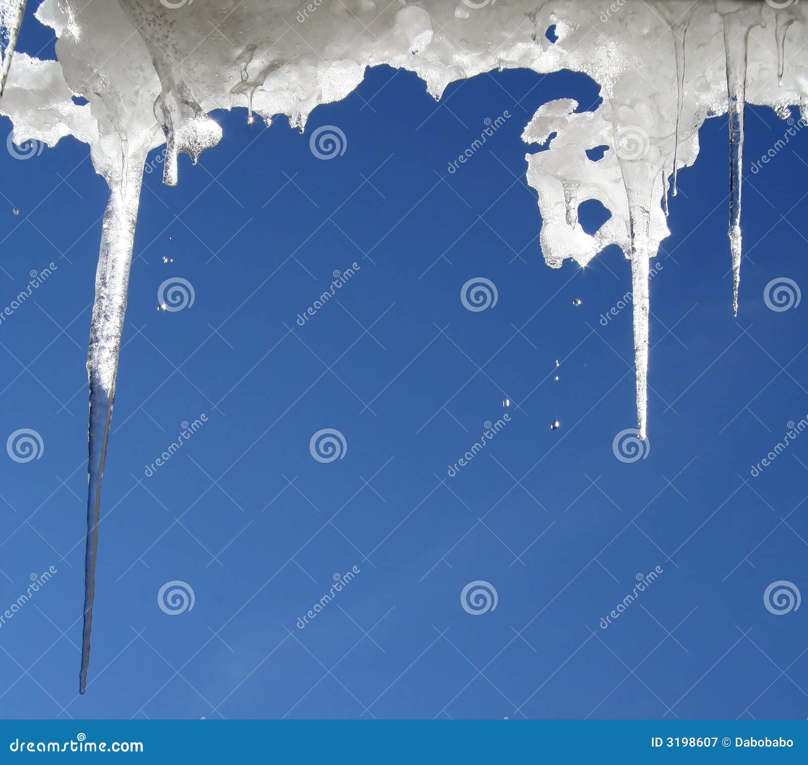 Melting ice stock image. Image of clean, message, blue - 3198607
