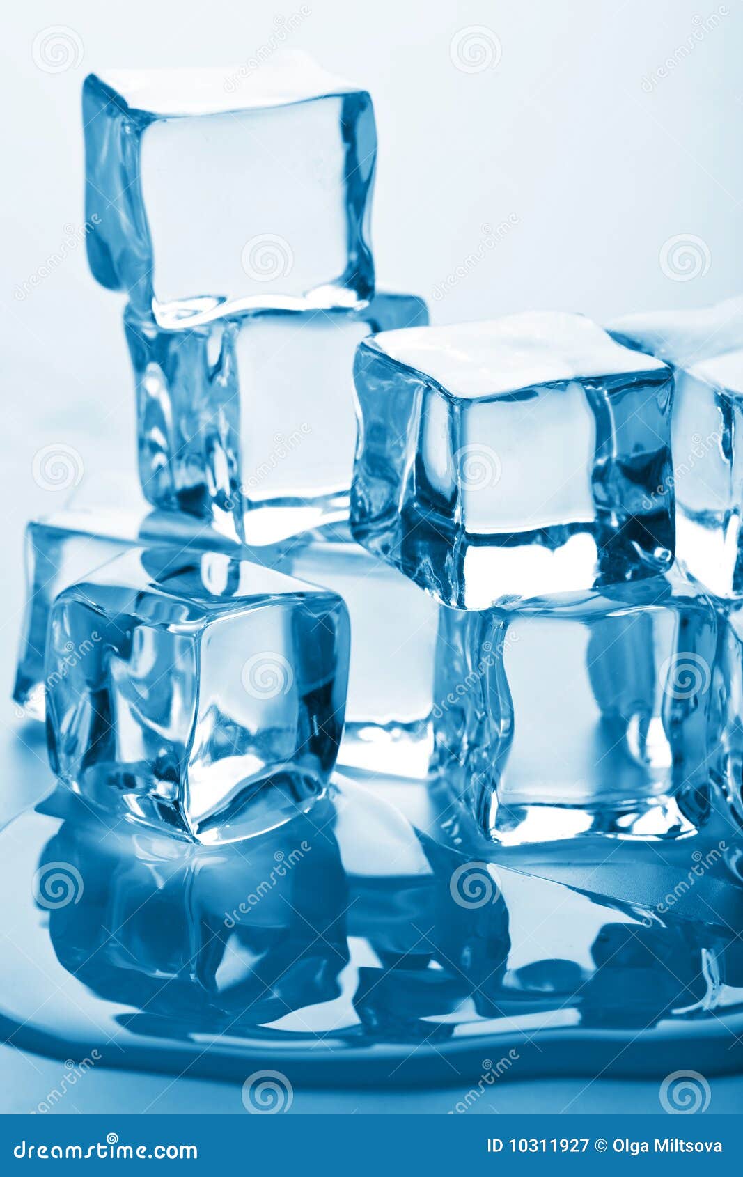 Melting ice cubes stock image. Image of cold, crisp, background - 10311927