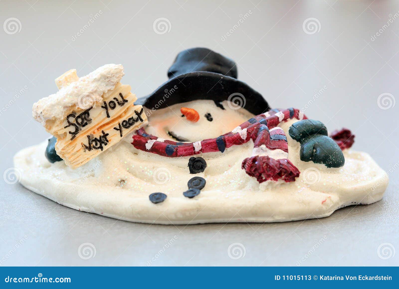 Melting Snowman stock image. Image of melting, snow, season - 11015113