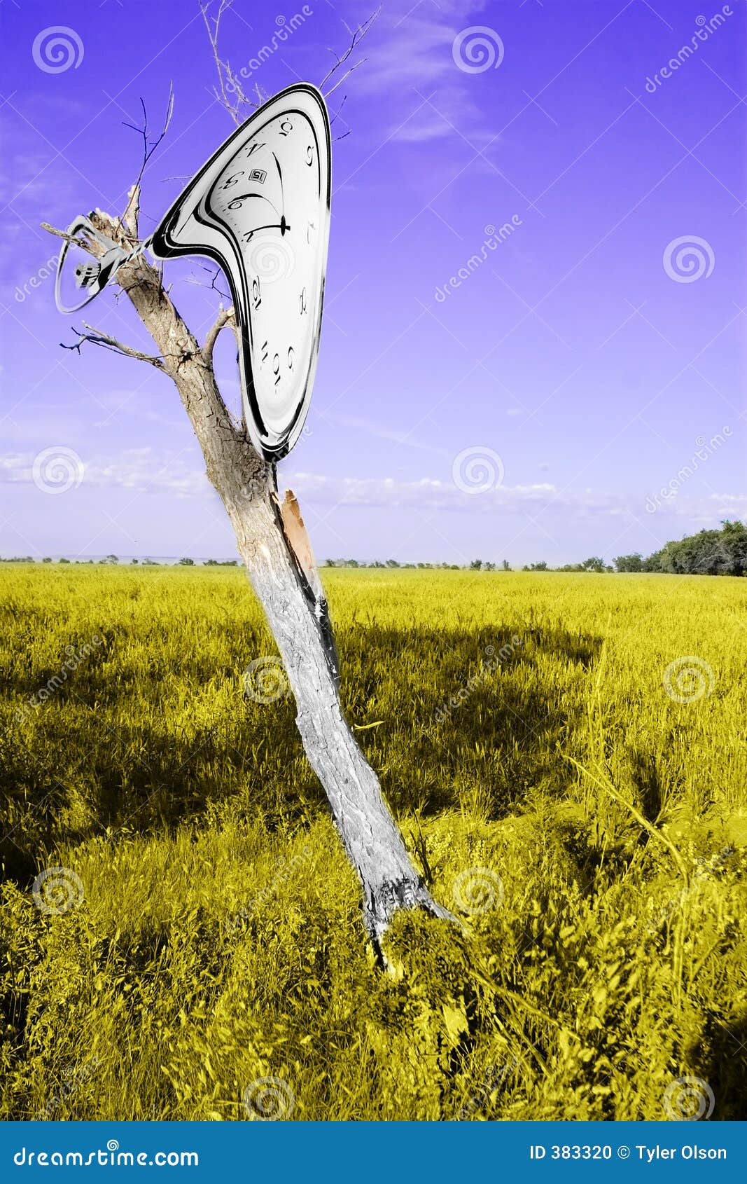 Melting Time stock photo. Image of nature, hour, imagination - 383320