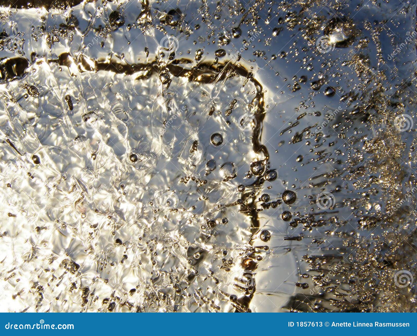 Melting transparent ice stock image. Image of background - 1857613