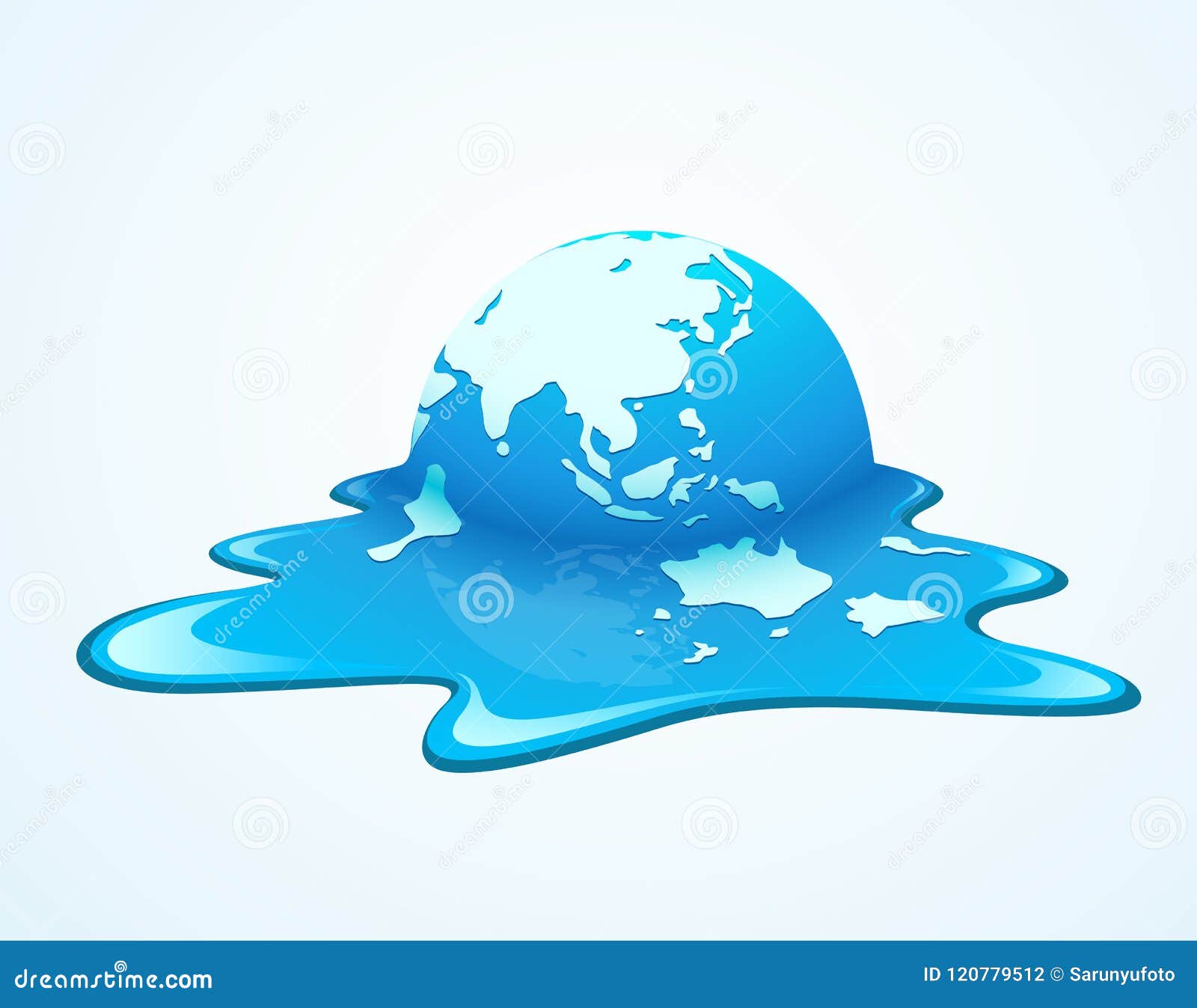 Melting World Royalty-Free Stock Photography | CartoonDealer.com #16480739