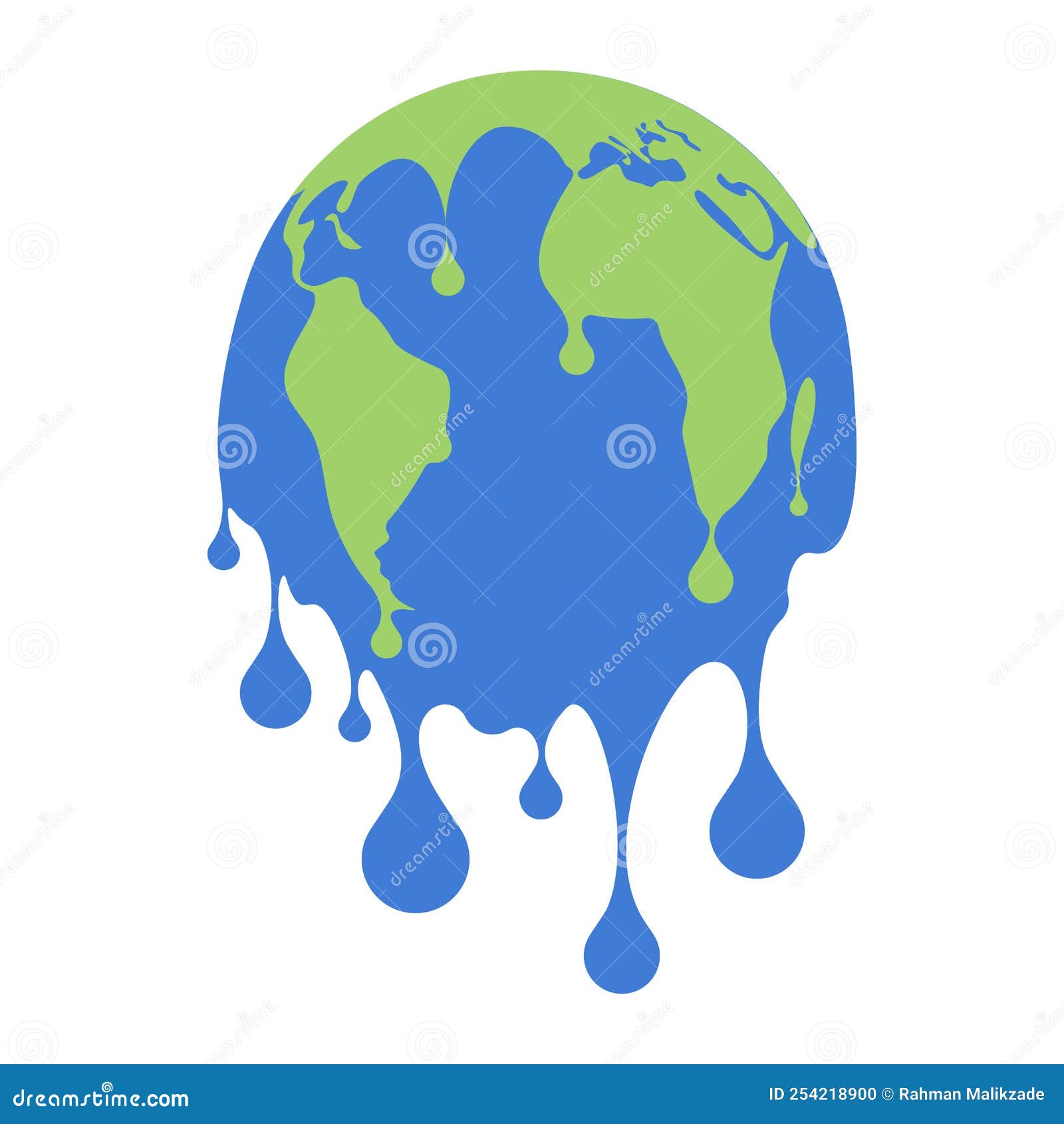 Melting World Royalty-Free Stock Photography | CartoonDealer.com #16480739