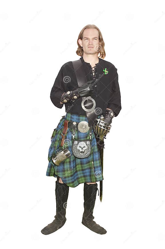 Member of the Campbell Clan Stock Image - Image of clan, highland: 10038865