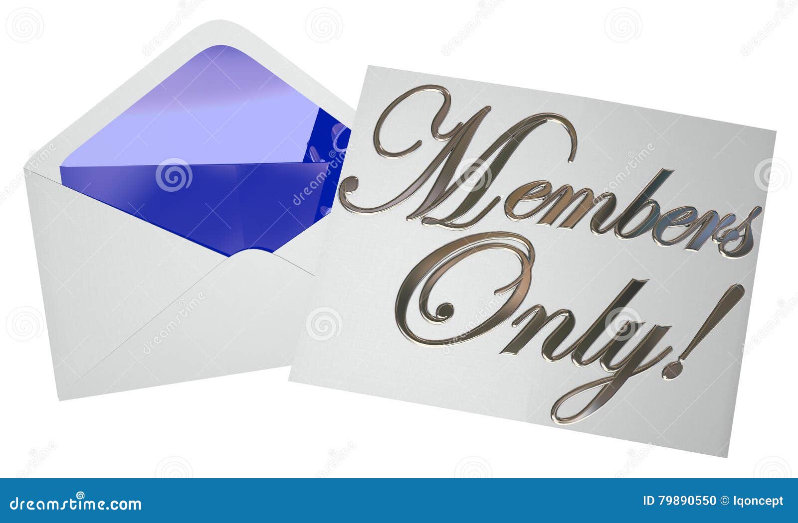 Members only Exclusive VIP Party Event Invitation Stock Illustration ...