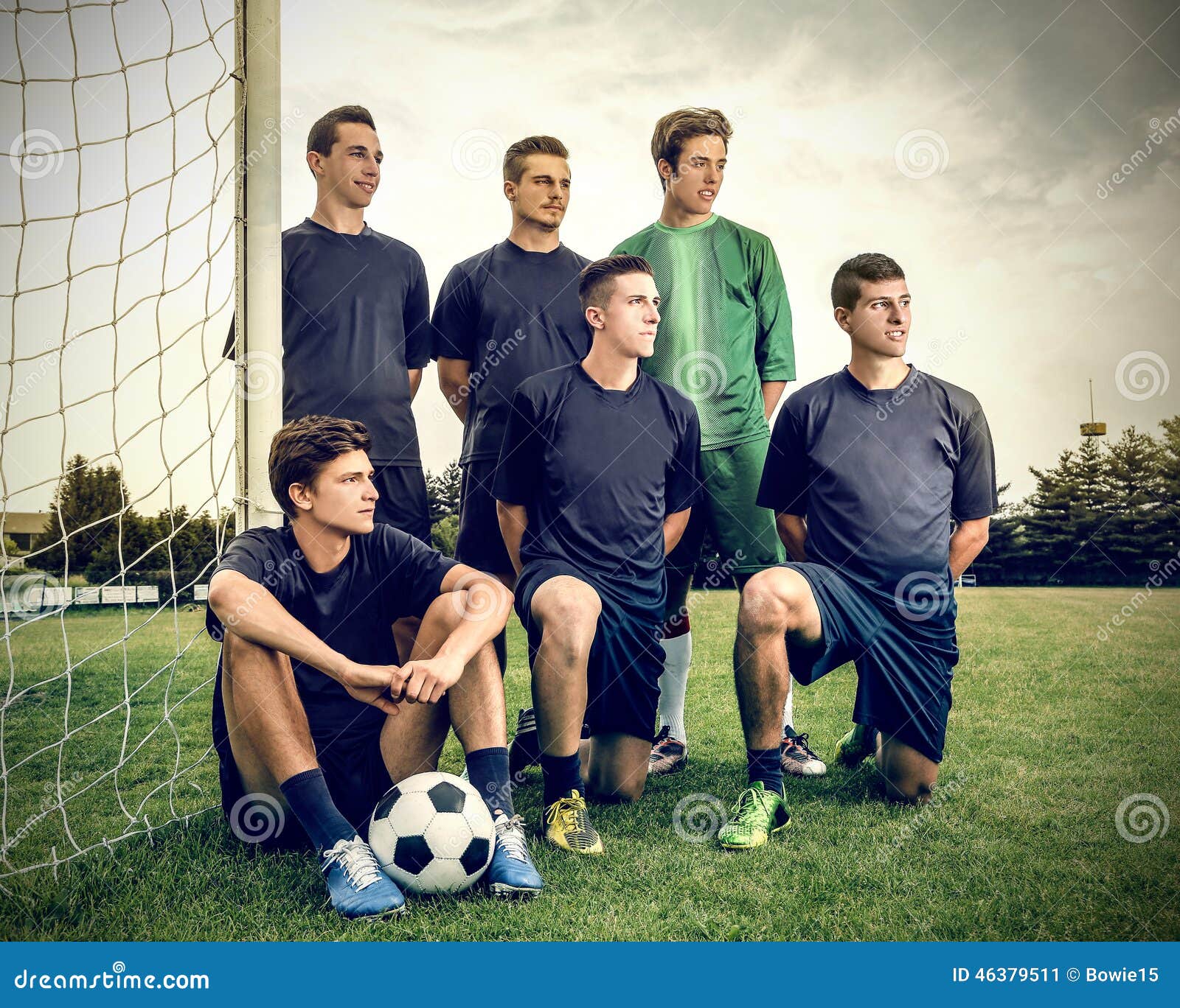 Members of a football team stock image. Image of team - 46379511