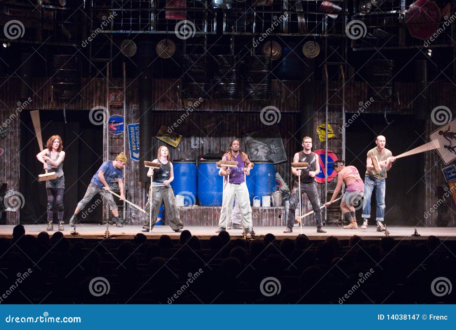 Members of the STOMP Perform on Stage Editorial Photography - Image of ...