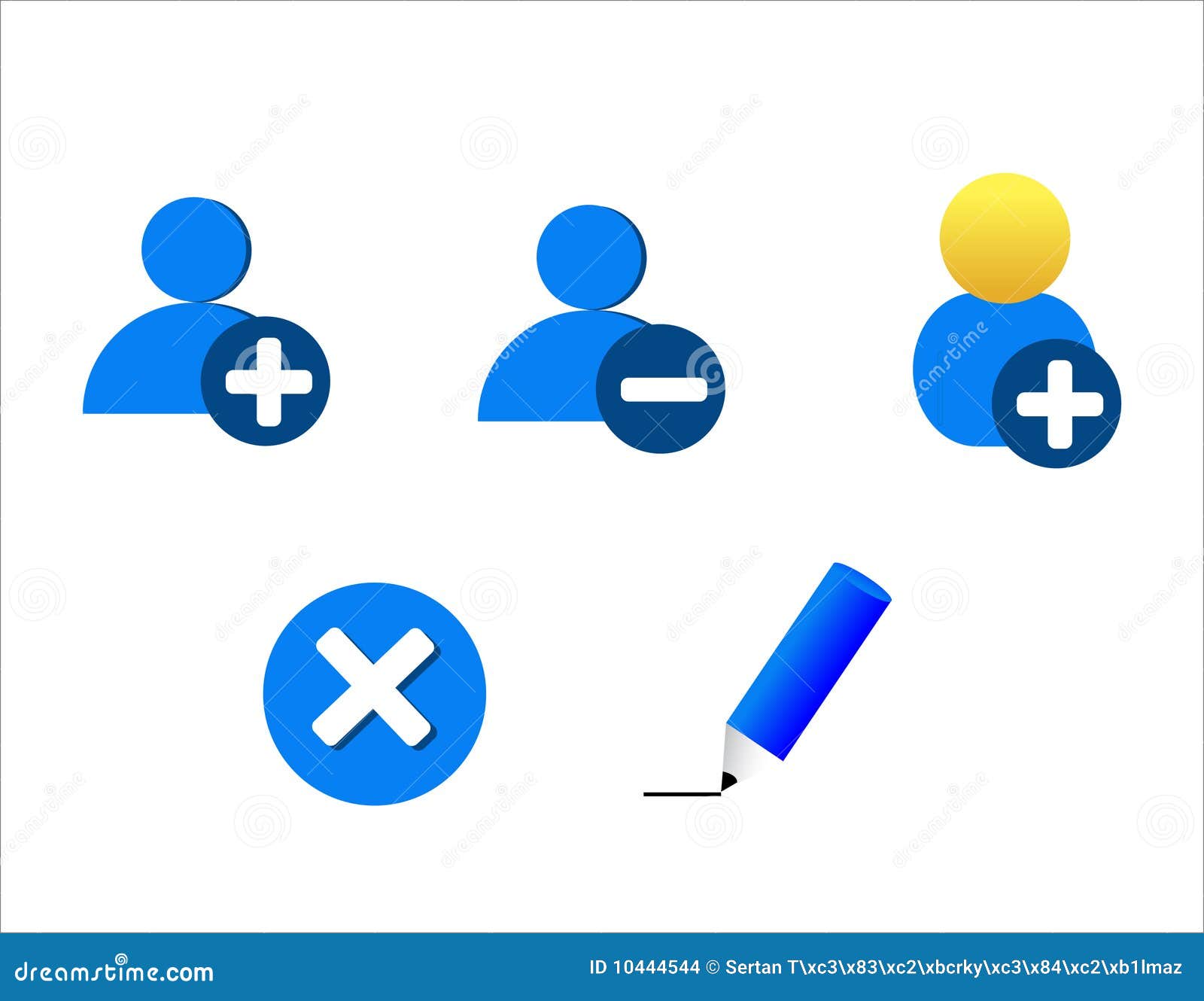 Membership Icons stock vector. Illustration of document - 10444544