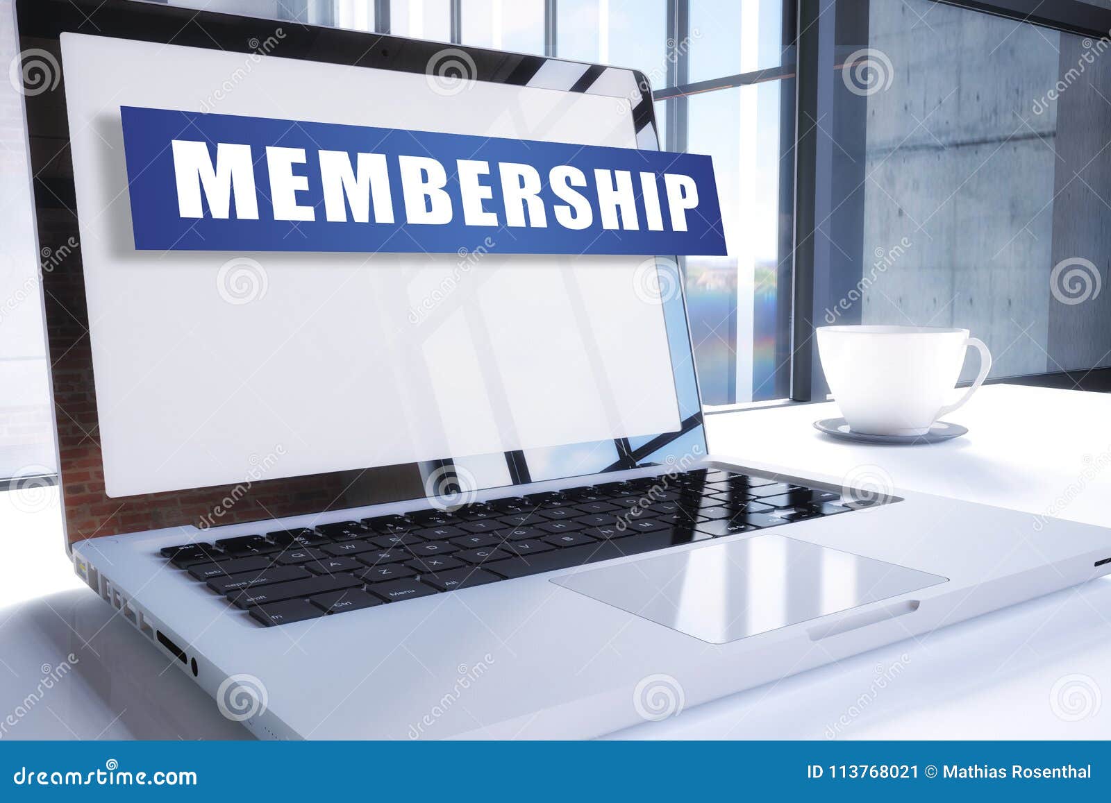 Membership stock illustration. Illustration of notebook - 113768021