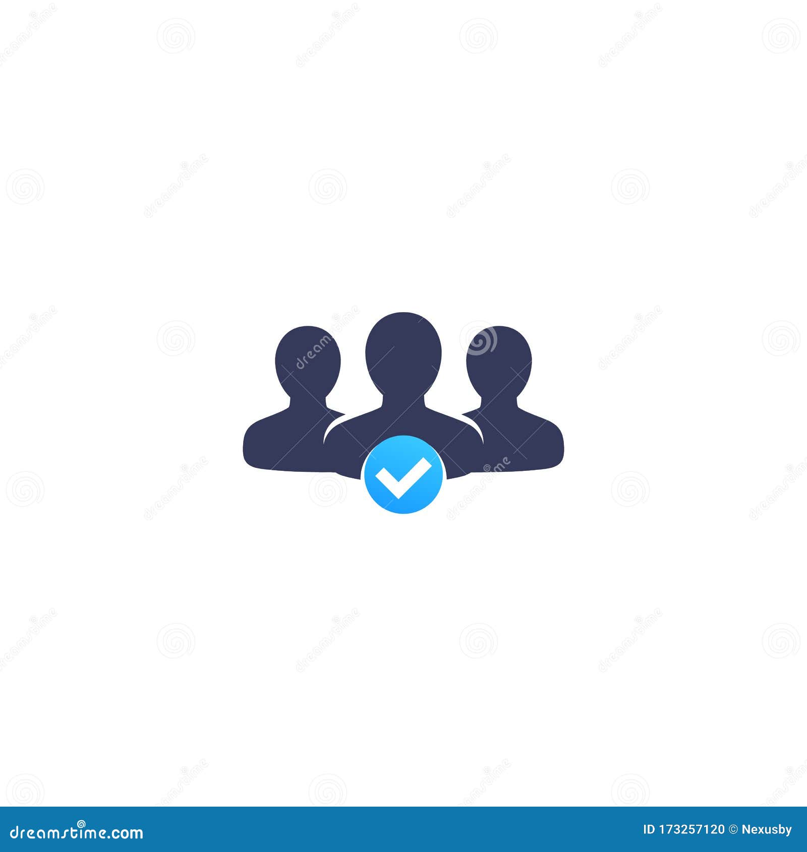 Membership vector icon stock vector. Illustration of tick - 173257120