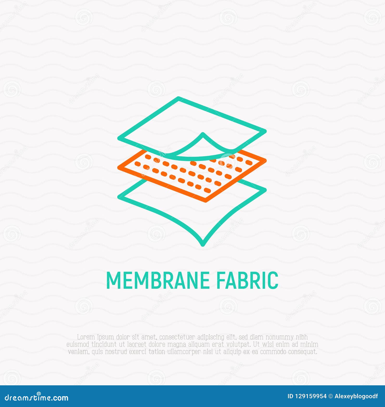 Membrane Fabric Vector Information Sign | CartoonDealer.com #225276979