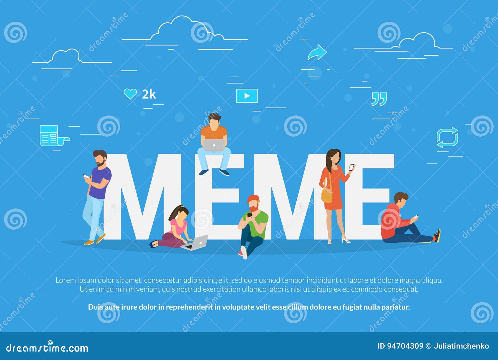 Meme Reposting Stock Illustrations – 3 Meme Reposting Stock ...