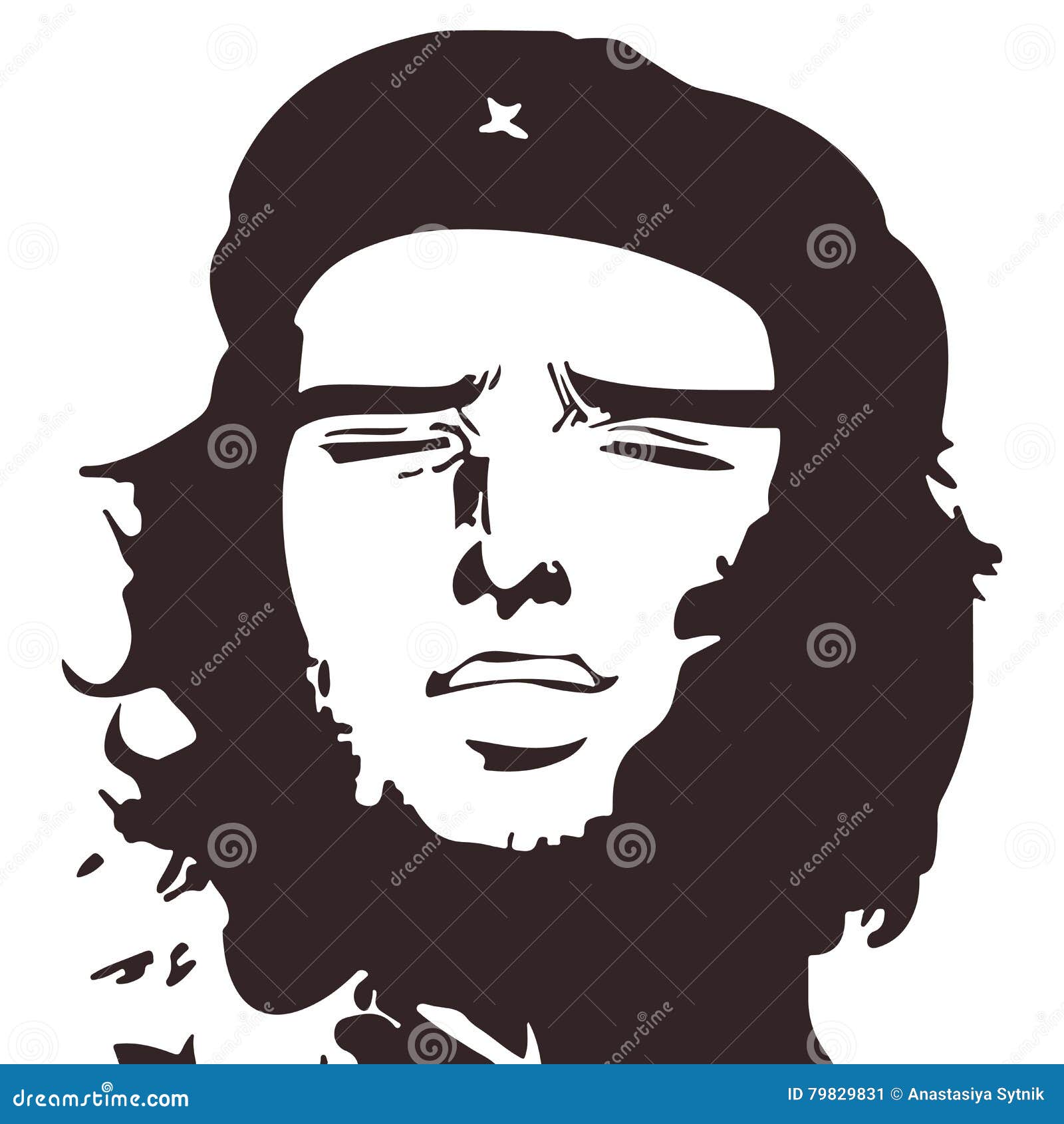 Meme De Che Guevara Del Vector, EPS 10 Aislado Foto editorial ...