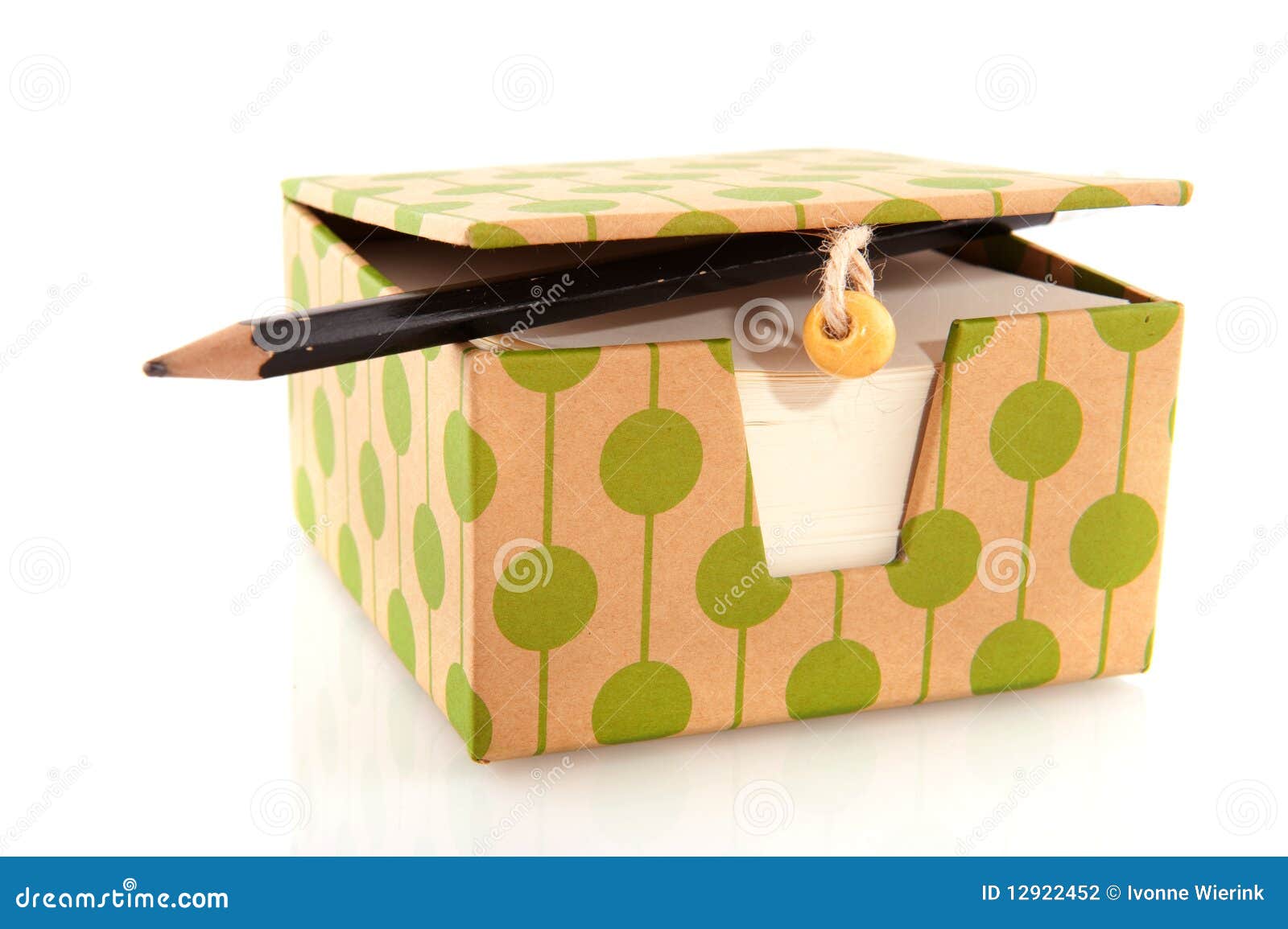 Memo bloc stock photo. Image of pencil, background, decorated - 12922452