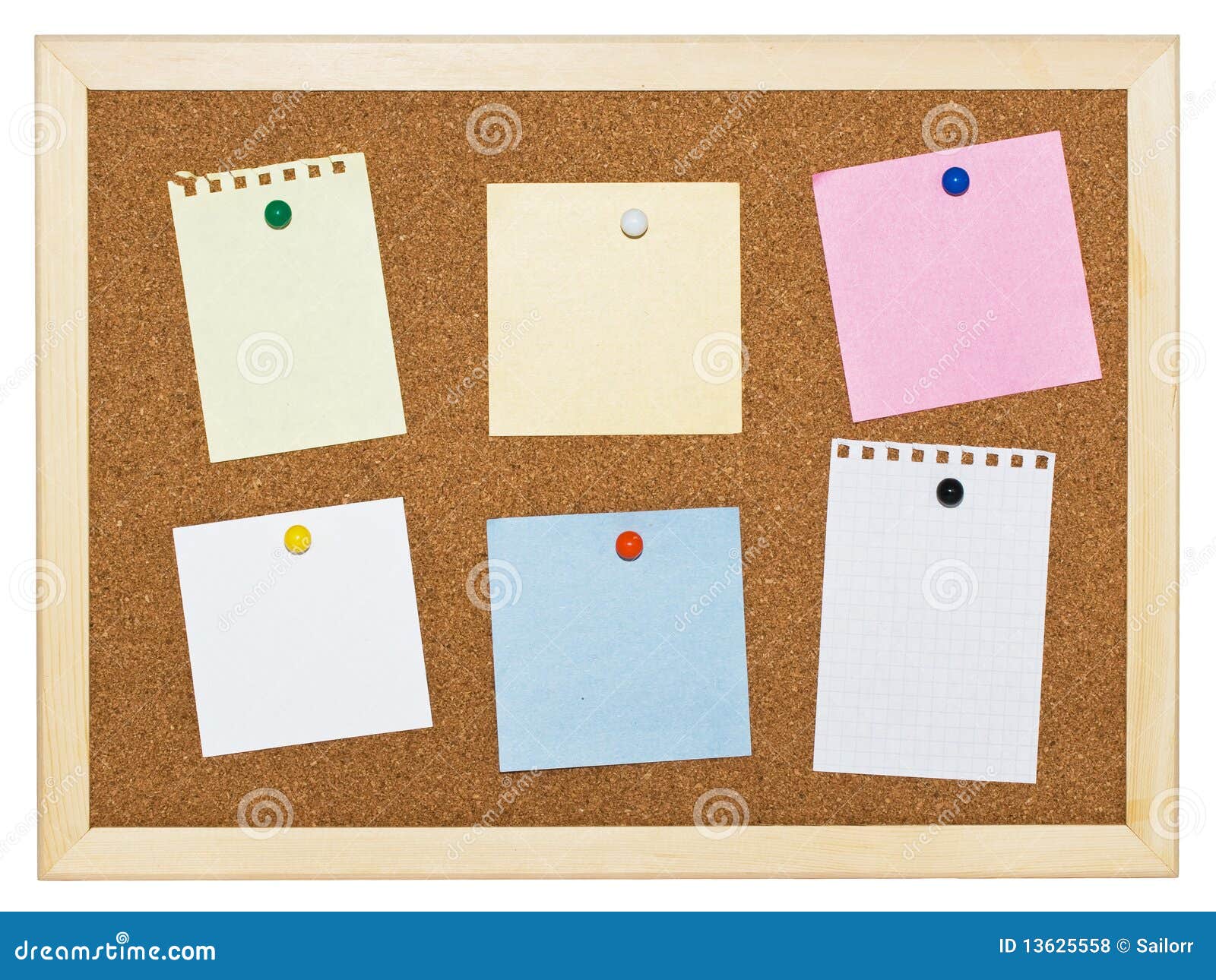 Memo board stock photo. Image of office, corkboard, background - 13625558