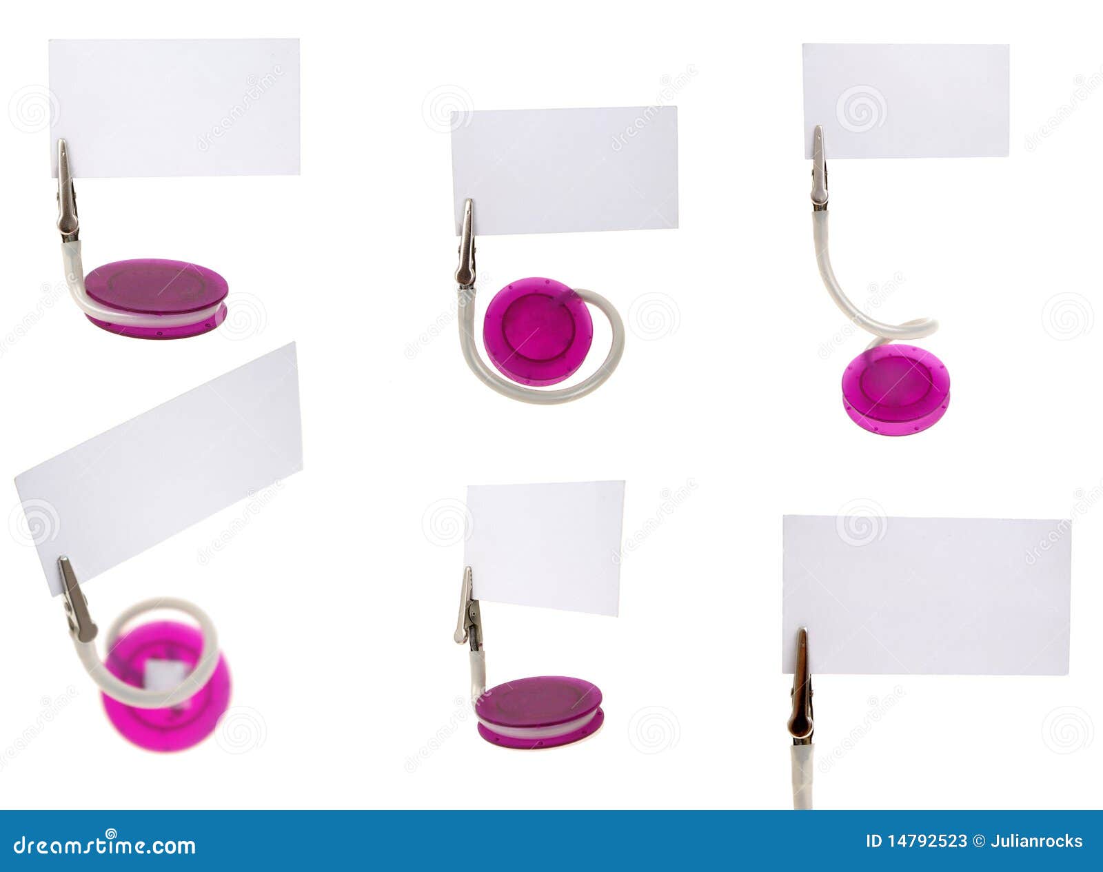 Memo Cards with Clipping Paths Stock Image - Image of isolated, note ...