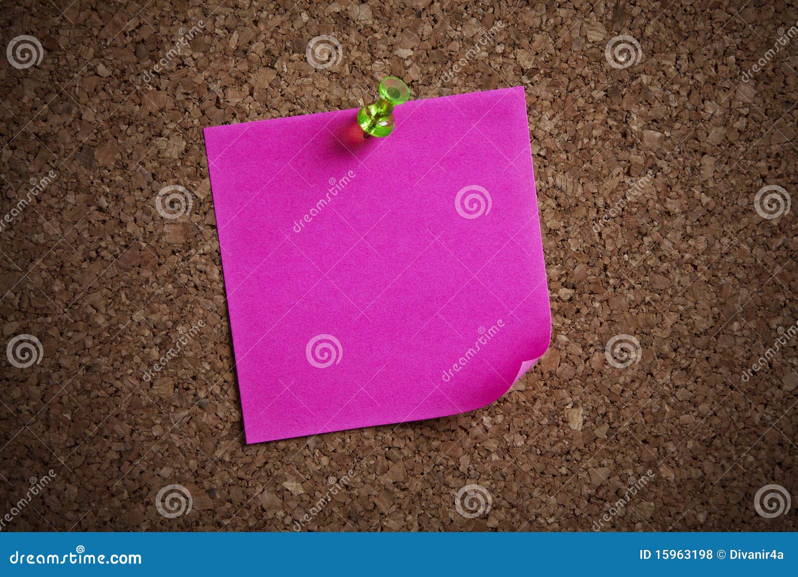 Memo note on a board stock photo. Image of board, paper - 15963198