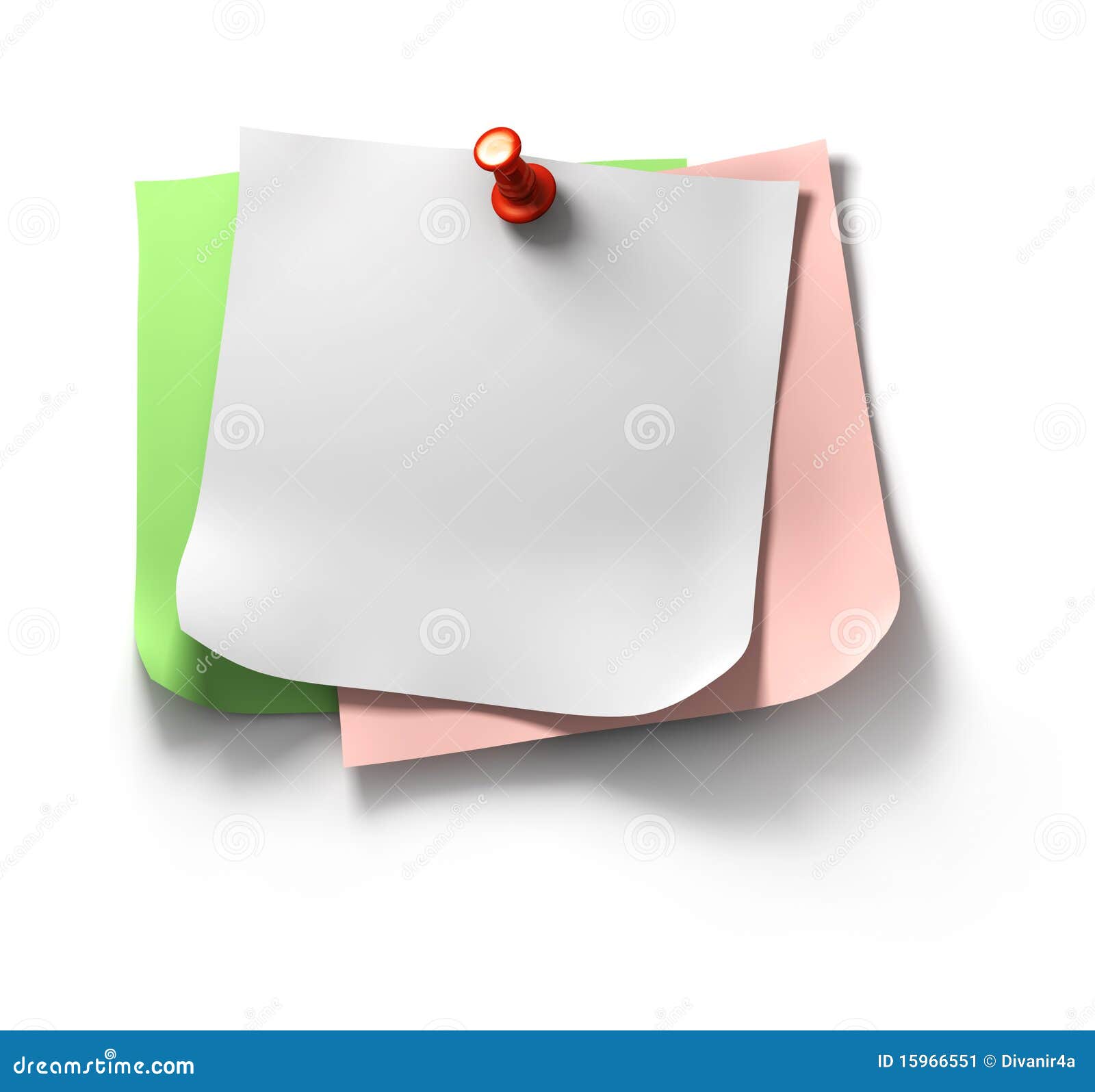 Memo notes on the wall stock illustration. Illustration of message ...
