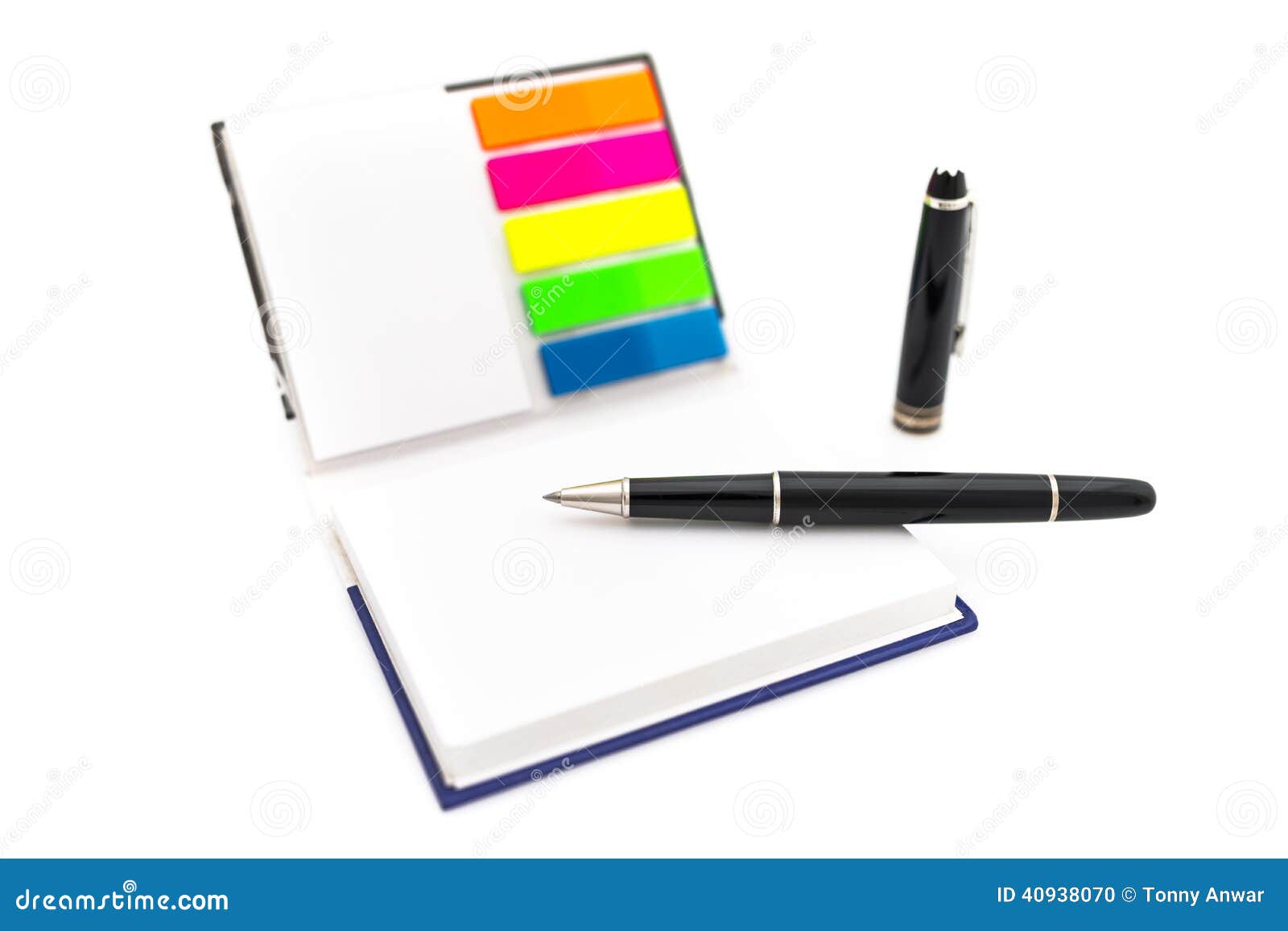 Memo Pad stock photo. Image of memo, note, colourful - 40938070
