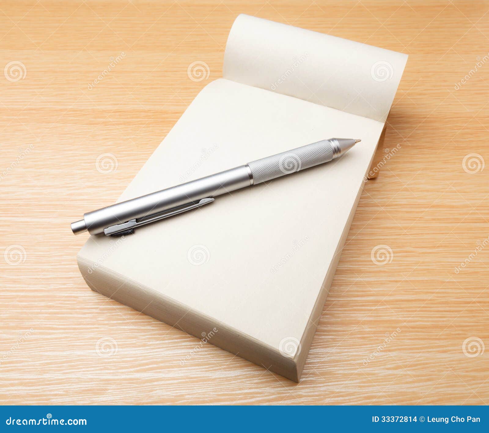 Memo pad and pen stock photo. Image of notebook, blank - 33372814