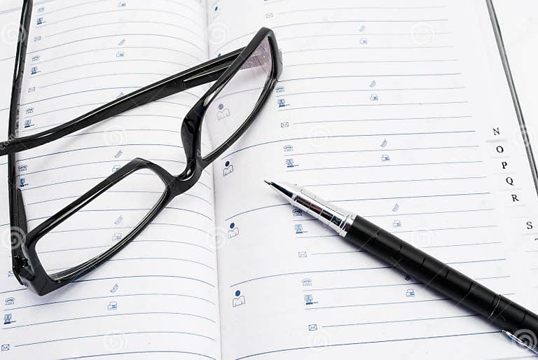 Memo tools. stock image. Image of notepad, info, striped - 20779405