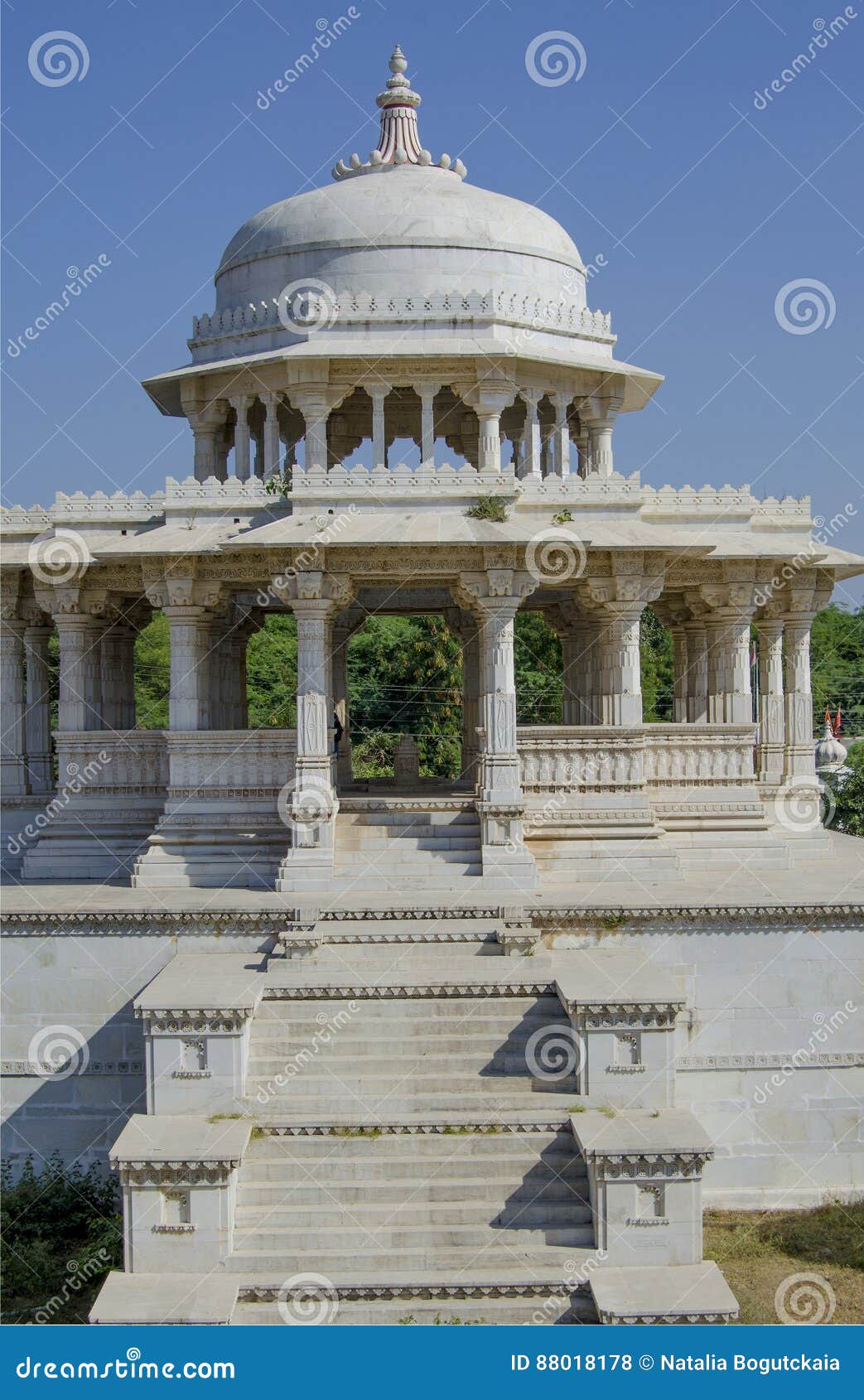 Memorable Construction Monument in the Form of a Dome and the Temple ...
